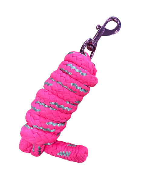 Eureka - Lead Rope - Hot Pink – Mbhorsesupplies